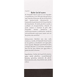 GlyMed Plus Age Management Gentle Facial Wash, 8 Ounce