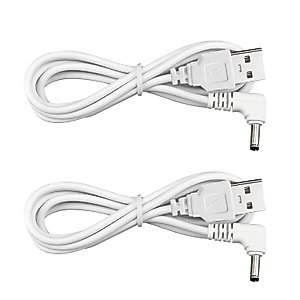 2-Pack Charger Cable Compatible with LELO Sona, Siri, Vibrator, FOREO Luna 3, Luna Mini 2, 3 ft