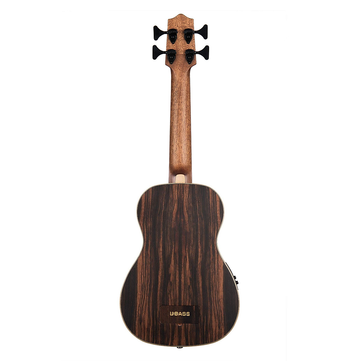 KALA, 4-String Ukulele, Right, Natural (UBASS-EBY-FS)