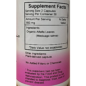 Alfalfa Leaves Dr. Christopher 100 VCaps