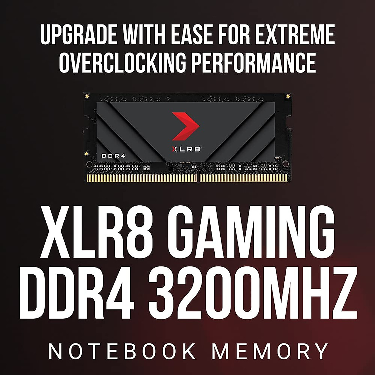 PNY XLR8 Gaming 32GB (2x16GB) DDR4 DRAM 3200MHz (PC4-25600) CL20 1.2V Dual Channel Overclocked Notebook/Laptop (SODIMM) Computer Memory Kit – MN32GK2D43200X