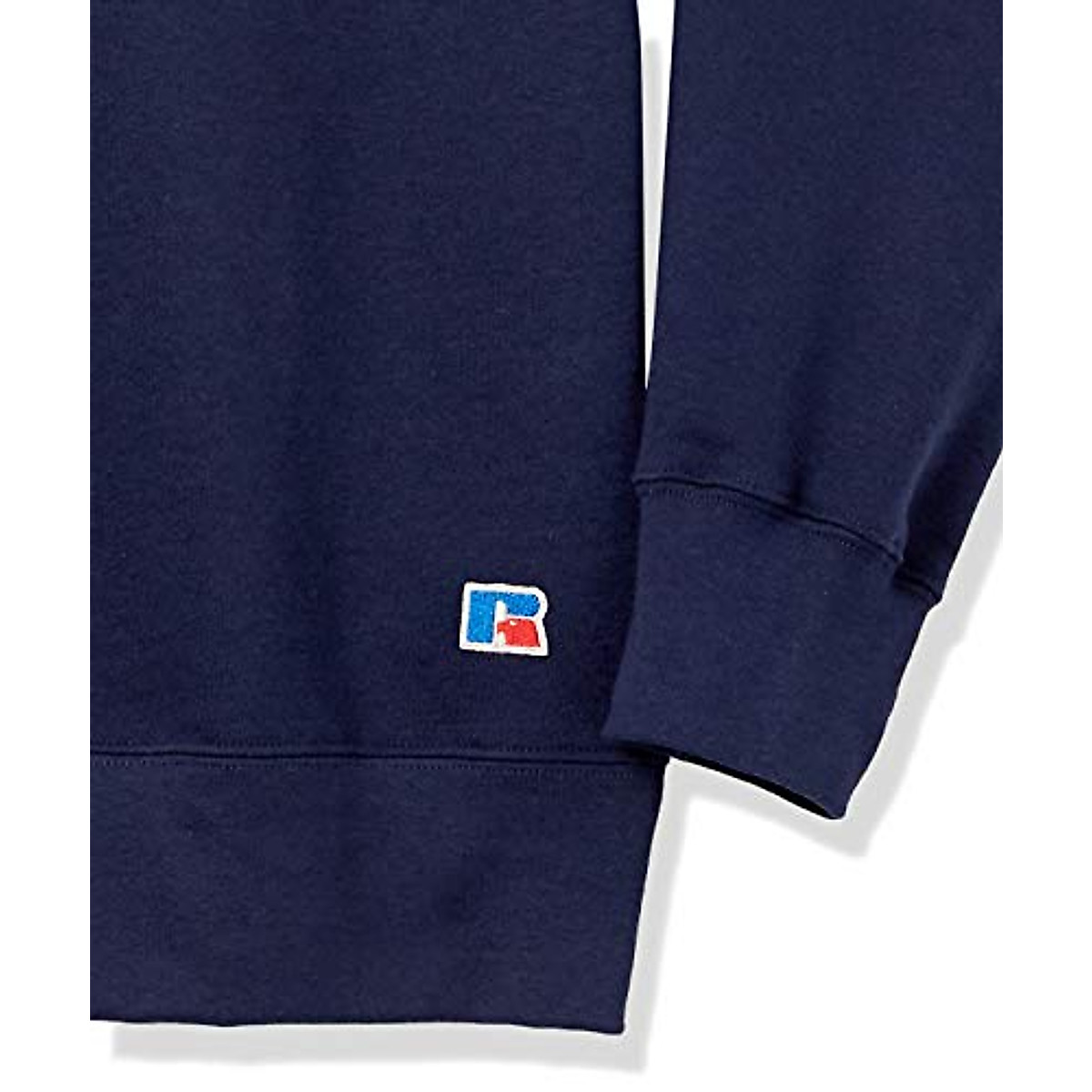 Russell Athletic Mens Cotton Rich 2.0 Premium Fleece Sweatshirt Shirt, Navy, Large US