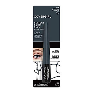Covergirl Perfect Point Plus Liquid Eyeliner, Charcoal, .08 Fl. Oz.