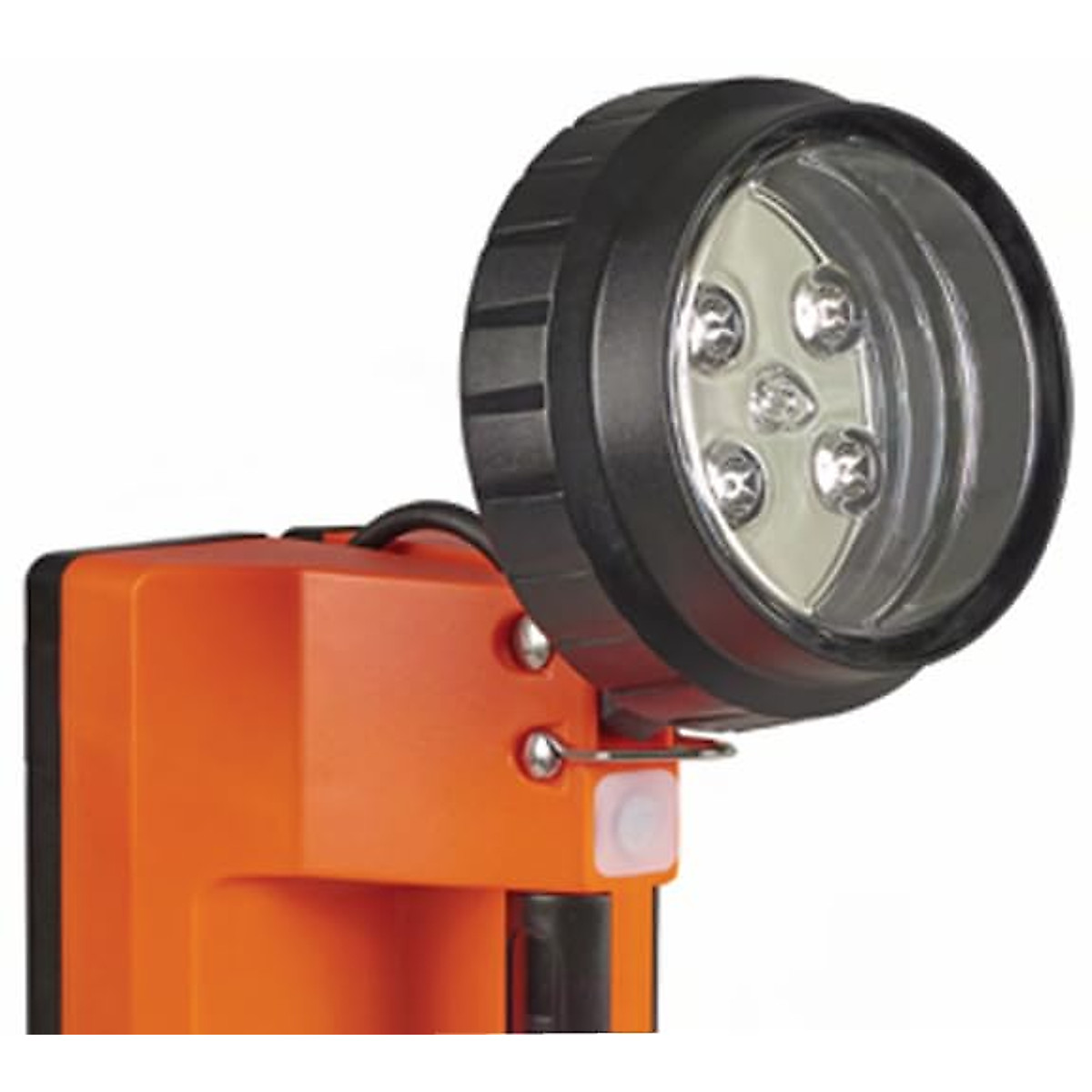 Streamlight 45806 E-Flood LiteBox 1500-Lumen 4700 Candela Rechargeable Flood Beam Lantern with Heavy Duty Shoulder Strap Without Charger, Orange