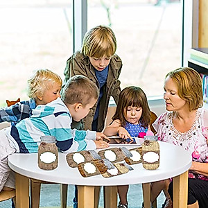 48 Pieces Mason Jar Farmhouse Name Tags Mason Jar Cutouts Paper Shabby Rustic Farm Classroom Decor for Bulletin Board School Wall Desks Student Teacher Cubby Classroom Decoration