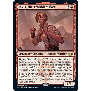 Magic: the Gathering - Jaxis, The Troublemaker (112) - Streets of New Capenna