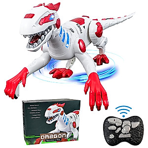 ENERBRIDGE Remote Control Dinosaur Toys, Dinosaur Toys for Kids Gifts