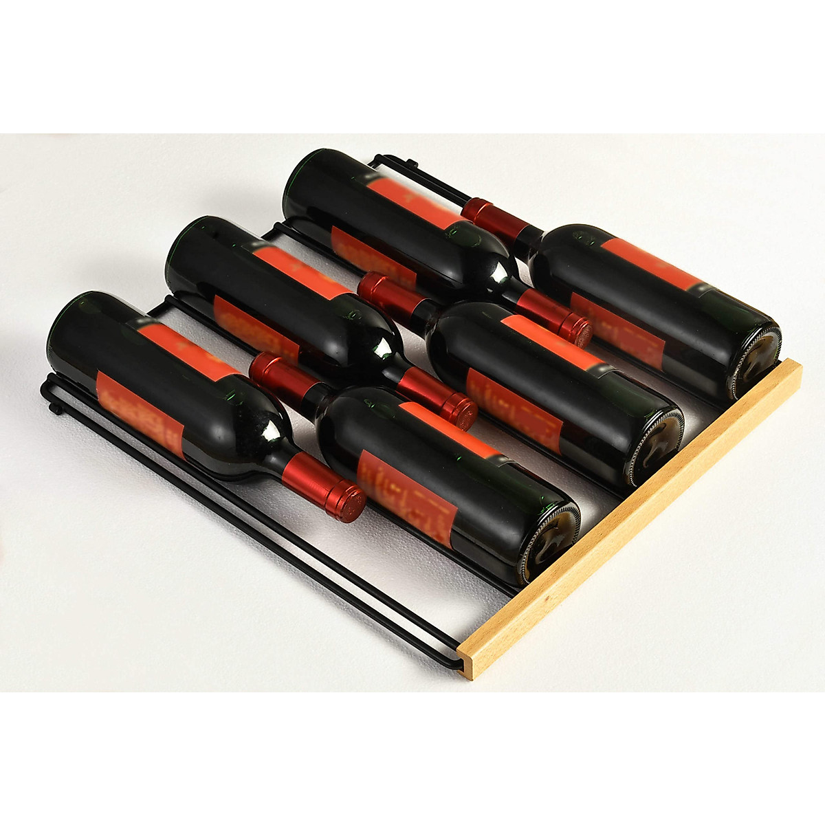 EdgeStar CWF440SZ 20 Inch Wide 44 Bottle Capacity Free Standing Wine Cooler with Reversible Door and LED Lighting