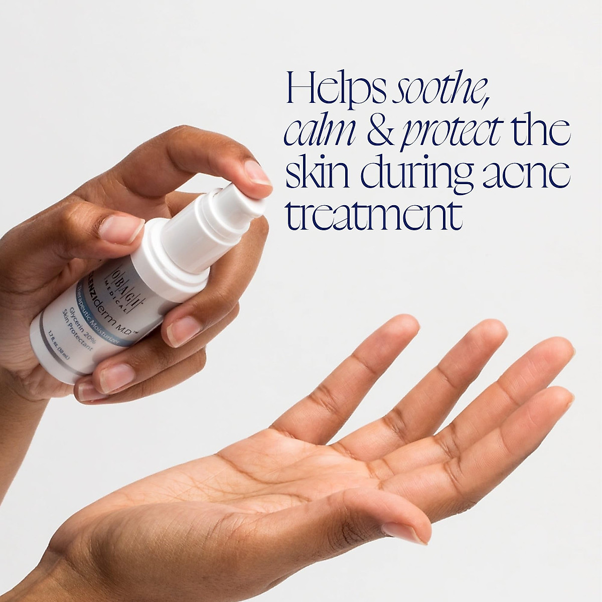 Obagi CLENZIderm M.D. Therapeutic Moisturizer – Hydrates, Soothes, Calms & Protects the Skin During Acne Treatment – 1.7 oz