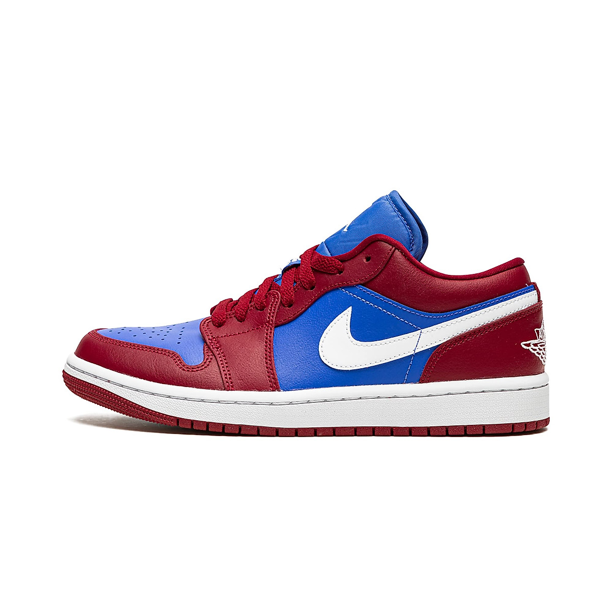 Jordan Womens WMNS air 1 Low DC0774 604 Pomegranate/Medium Blue - Size 8.5W