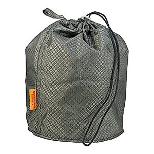 GoKnit Platinum Jewel Pouch Knitting Project Bag with Loop & Drawstring (Medium)