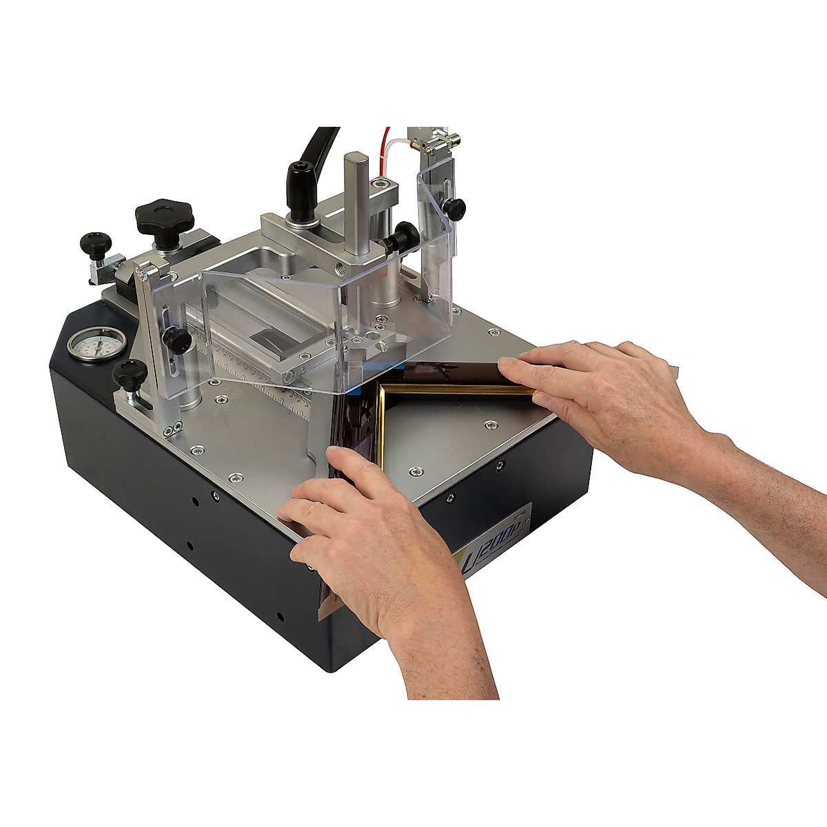 Fletcher® U-200P Semi-Automatic Underpinner for Picture Frame and Woodworking Joining