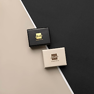 Amberta Women's 925 Sterling Silver Hammered Ring: Size 8.5