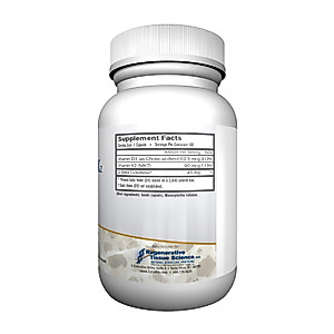 ZYCAL Vitamin D3/K2 Supplement (60 Capsules), Improve Your Bone and Joint Health, Superior Bone Support, Promote Healthy Function, Boost Your Immune System, Non-GMO, Gluten-Free