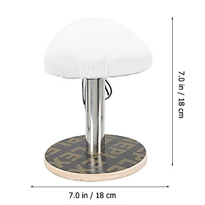 Zerodeko Travel Accessories Mini Iron Ironing Board Wood Stool Coat Clothes Ironing Board Tabletop Small Ironing Board for Sewing Craft Room Household Dorm Travel Accessories Mini Iron
