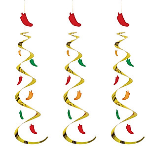 Chili Pepper Whirls (3/Pkg)