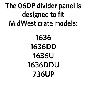 MidWest Homes for Pets Divider Panel Fits Models 1636, 1636DD, 1936 and 736UP