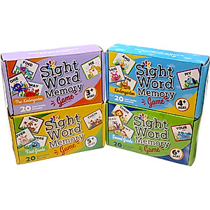 Urban Supply Sight Word Memory Game / Matching Game. Reading & Language Building for Grades Pre-Kindergarten Through Second Grade. Early Children's Educational Learn to Read (Pre-Kindergarten)