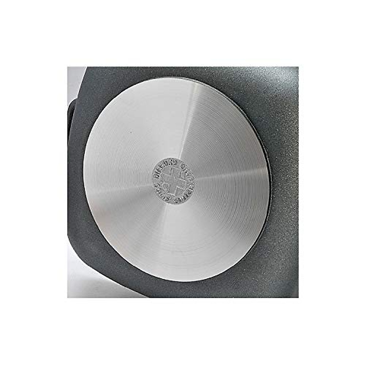 Swiss Diamond 8"x8" 2.1Qt Square Saute Pan HD Nonstick Diamond Coated Aluminum Square Saute Pan Includes Lid Dishwasher/Oven Safe