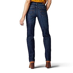 Lee Women's Relaxed Fit Straight Leg Jean, Bewitched, 16