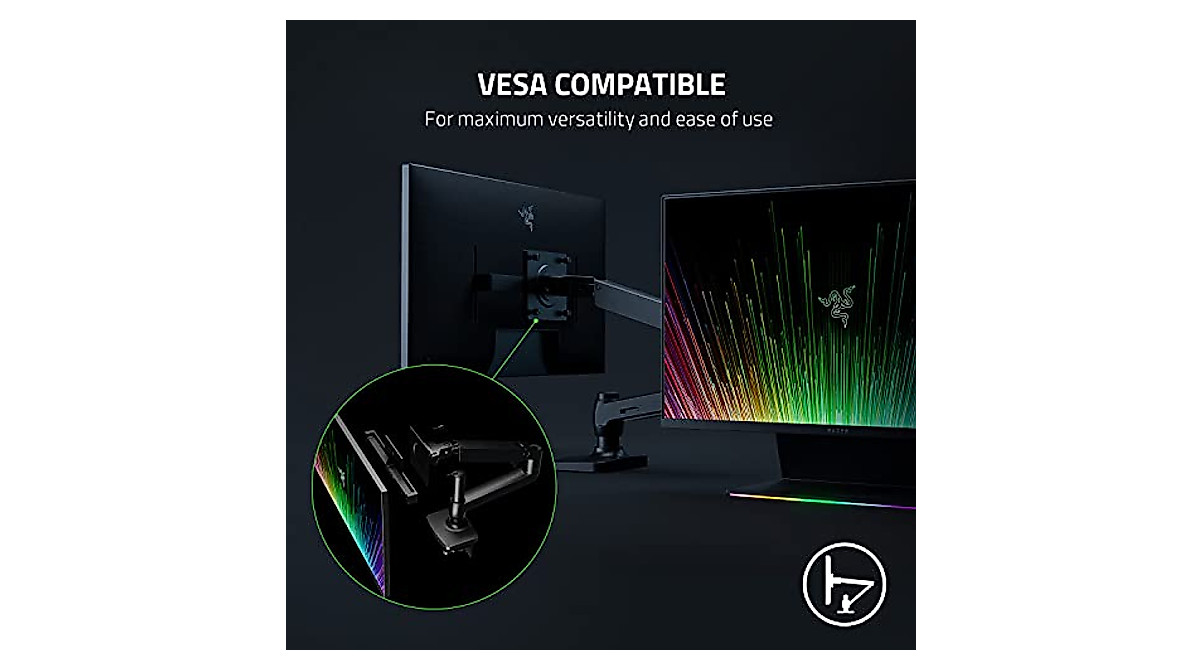 Razer Raptor 27-Inch Gaming Monitor with 165Hz, WQHD, G-Sync