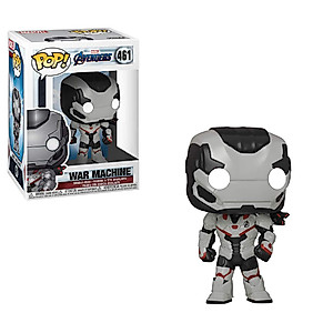 Funko Pop! Marvel: Avengers Endgame - War Machine (Team Suit) Amazon Exclusive, Multicolor