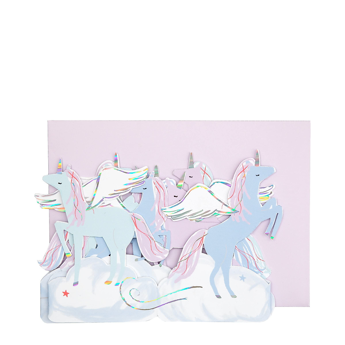 Meri Meri Pegasus Birthday Card (Pack of 1)