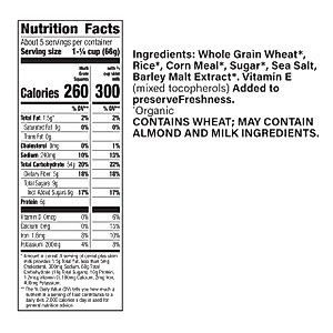 Cascadian Farm Organic Multi Grain Squares Cereal, 12.3 oz.