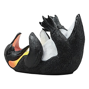 Ebros South Pole Emperor Penguin Wine Holder Birds of Antarctica Happy Feet Bottle Caddy Figurine Kitchen