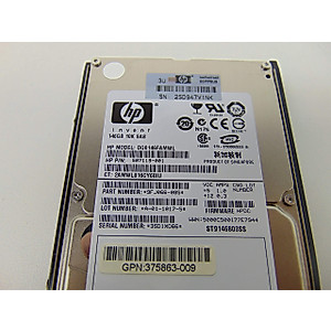 HP 146GB 10K 6G 2.5" Dual Port SAS - DG0146FAMWL (Renewed)