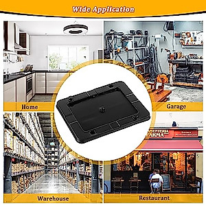 Qualirey 12 Pack Mouse and Insect Glue Traps, Strong Sticky Pre Baited Trays with Non Toxic Glue for Mice, Small Rats, Flies, Cockroaches and Other Bugs, Ready to Use Indoor, Safe to Children