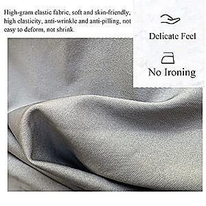 FBKPHSS Massage Chair Recliner Cover with Zero Gravity, Full Body Massage Chair Cover Skin-Friendly Washable Elastic Cloth Dust Cover Free Headrest Cover,Brown,A+B