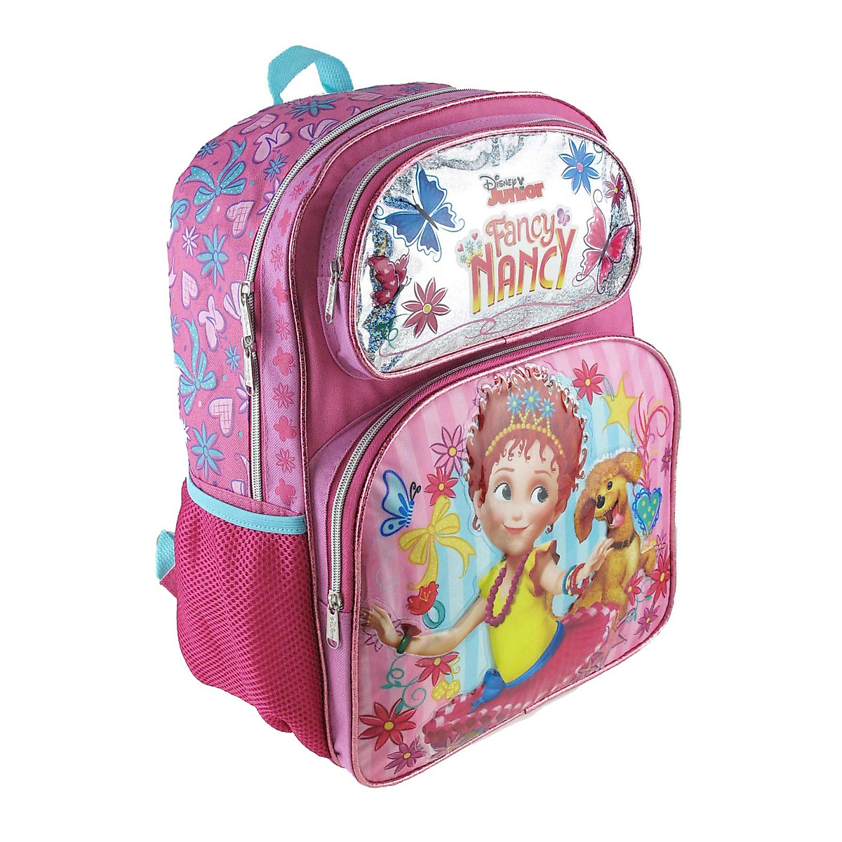 Fancy Nancy 'Pretty Butterfly' 16" Backpack and Matching Insulated Lunch Bag