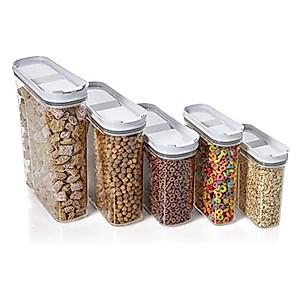 Copco Cereal Storage Container, 2.64-Quart, Clear