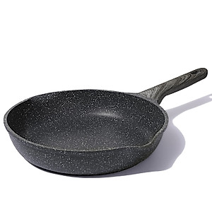KOLEX Nonstick Frying Pan Skillet, 11-Inch Non Stick Granite Egg Pan Omelet Pans, Healthy Stone Cookware Chef's Pan, Dishwasher Safe, PFOA Free, Induction Compatible (Classic Granite, 11-Inch)