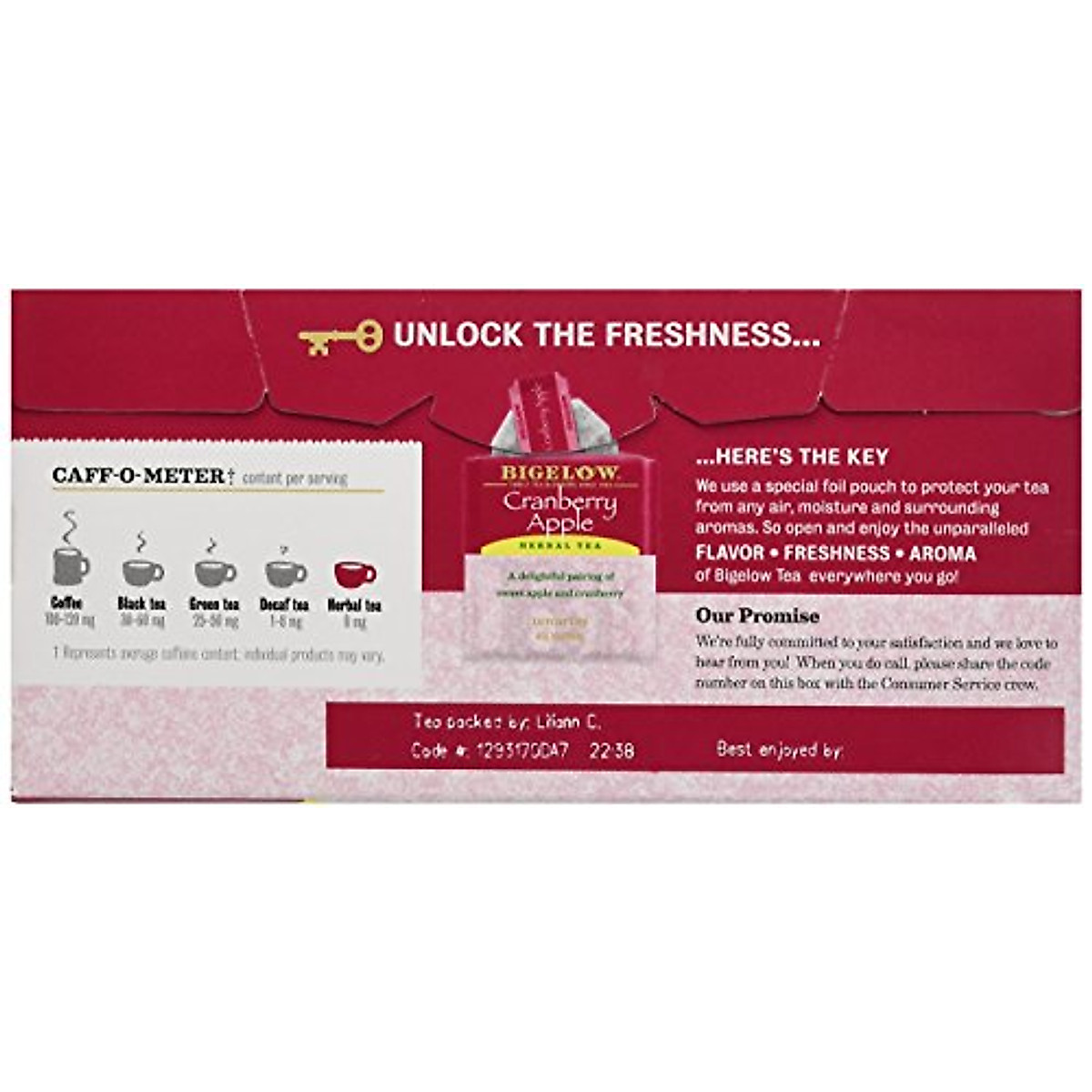 Bigelow Cranberry Apple Tea (Box of 28)