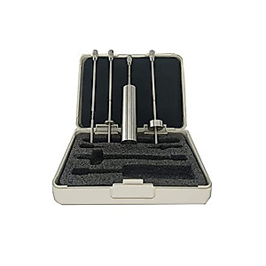VTSYIQI Viscometer Viscosity Meter Rotor Adapter 1 2 3 4 Rotor for Rotary Viscometer Viscosity Meter Low Viscosity Adapter