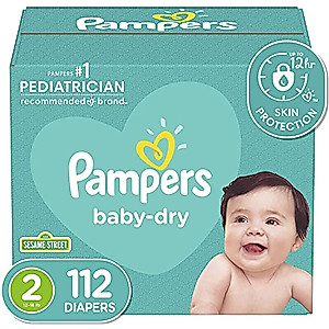 Pampers Baby Dry Diapers Size 2 112 Count
