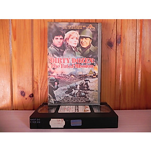 Dirty Dozen: The Fatal Mission - MGM/UA - Telly Savalas - Hunt Block - Pal VHS