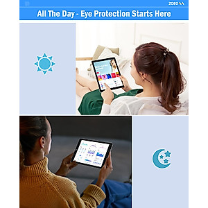 Anti Blue Light and Anti Glare Screen Protector for iPad Air 3 (2019) 10.5inch / iPad Pro 10.5 (2017), ZOEGAA iPad Air 3 Screen Protector, PET Film