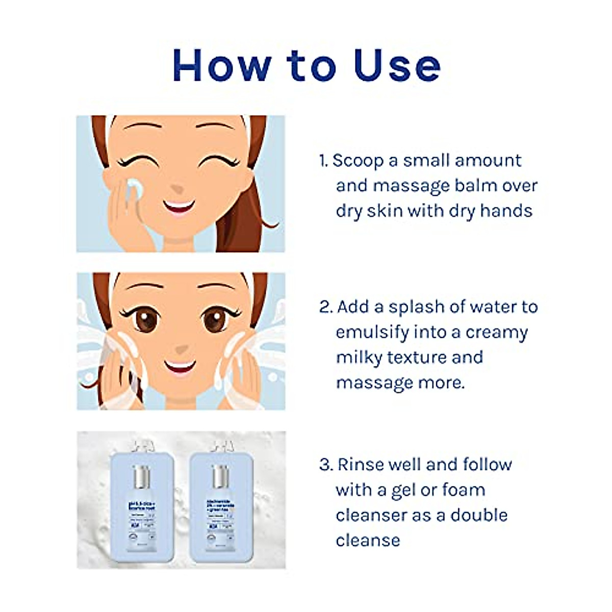 AOA STUDIO Skin Green Tea & Vitamin E Cleansing Balm, Melting Balm to Oil for Makeup Remover, Double Cleansing, Face Wash Cleanser All Skin Type 3.38 Fl Oz, 100 ml