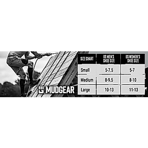 MudGear Merino Wool Long Compression Socks - Wool Compression Socks for Mountain Biking And Cycling, Gym, Running, Cycling, Hiking,Work - Cushioned Athletic Socks (Black/Gray,Large)