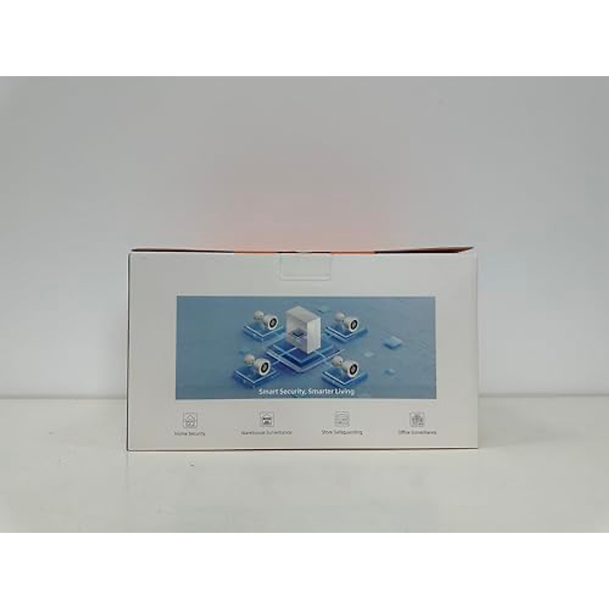 NAPCAT 4K PoE Security Camera System, F1.0 Color Night Vision, 130° Wide Angle, Spotlight, AI Detection, NVR with 2TB HDD, 4Pcs 8MP IP67 PoE IP Outdoor Wired Home Security Cameras (N2814)