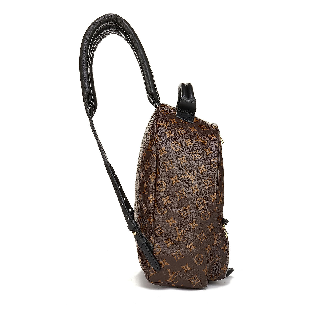Louis Vuitton, Pre-Loved Monogram Canvas Palm Springs Backpack MM, Brown
