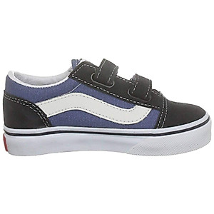 Vans Unisex Old Skool V Active, Navy, 10 M US Toddler