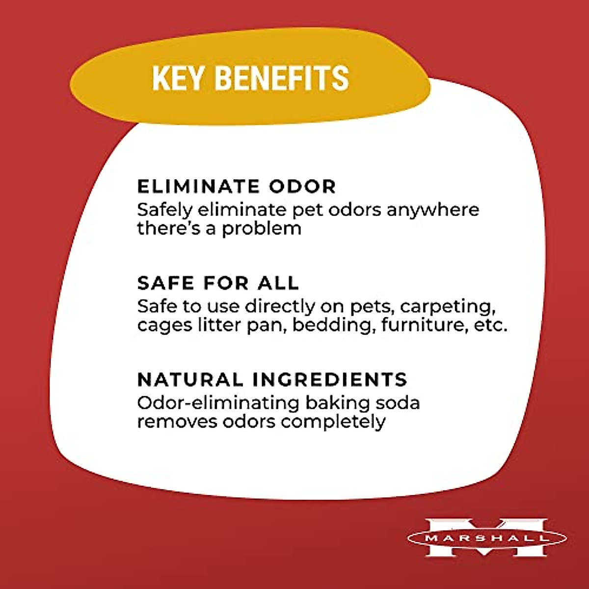 Marshall Pet Products Premium Natural Enzymatic Odor Remover and Deodorizer Spray for Severe Odors, for Small Animals and Ferrets, 8 oz