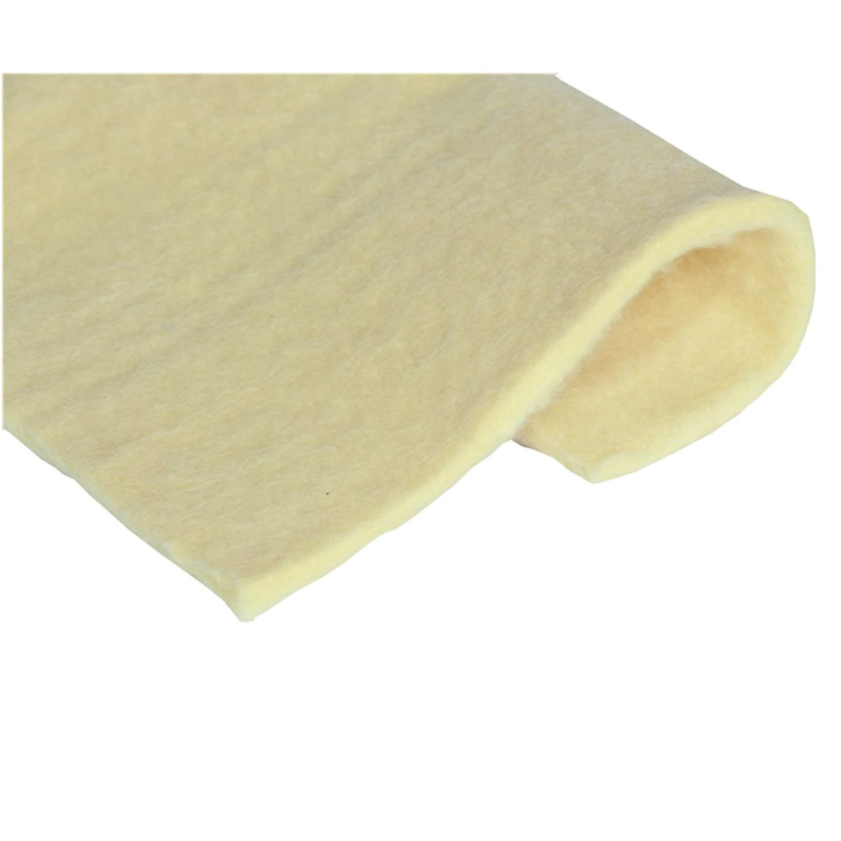 36 x 36 inch High Temperature 50 oz. 1/2 Inch Needle Punched Kevlar Felt