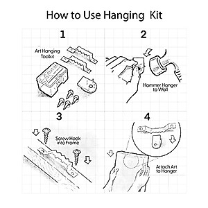 SIGNFORD Framed Canvas Print Wall Art Shining Sun Over The Orange & Red Hills Abstract Wilderness Digital Art Modern Art Rustic Scenic Multicolor for Living Room, Bedroom, Office - 24"x36" Natural