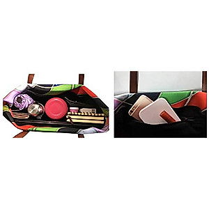 Xhuibop Sloth Tote Purses for Women Casual Handbag and Wallet Set for Teens Girls Shoulder Bag Large Capacity Tote Bag Lightweight Beach Bag