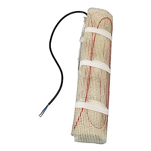 Electric Underfloor Heating Mat, Efficient Warming Continuous Heat Self Adhesive Underfloor Heating Mat 1.5㎡ PVC Protective Sleeve 180W for Floors (220-240V)